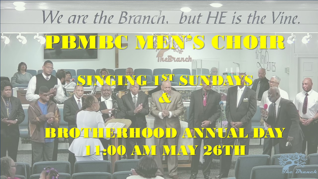 Welcome - Pilgrim Branch Missionary Baptist Church